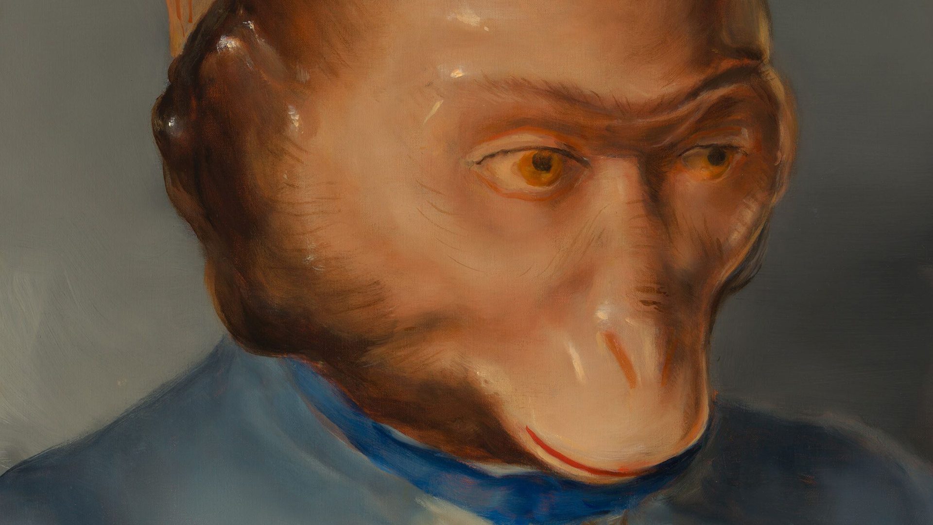 Michaël Borremans - A Confrontation at the Zoo - Voorlinden